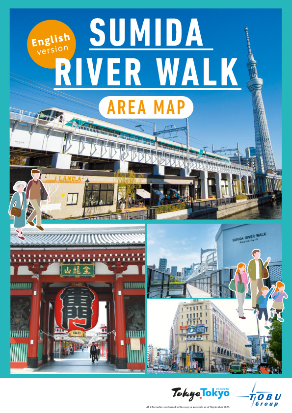 Taito City Tourist Map – Find brochures for travel Tokyo – TOKYO Brochures